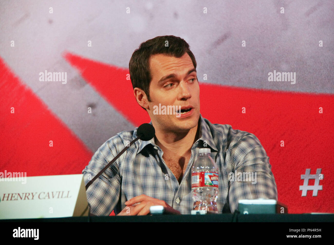 Henry Cavill 03/18/2016 "Batman v Superman: Dawn of Justice" Press ...