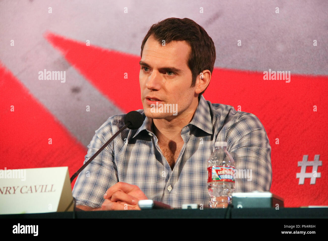 Henry Cavill 03/18/2016 "Batman v Superman: Dawn of Justice" Press ...