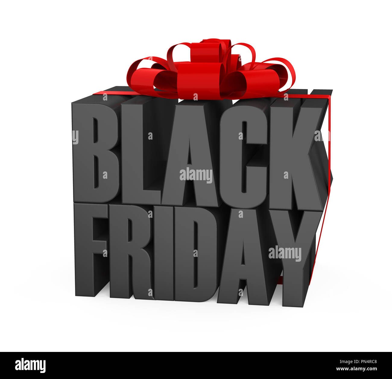 Black Friday Concept Isolated Stock Photo - Alamy