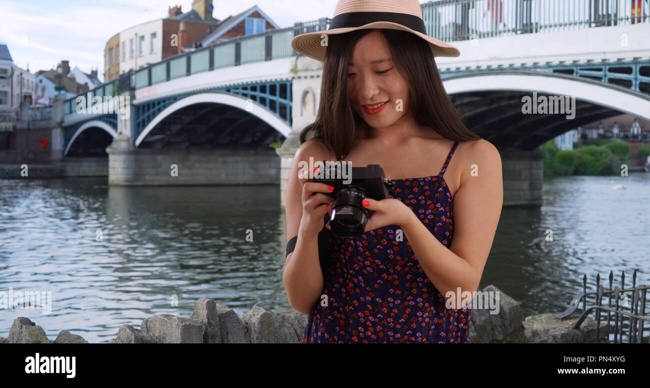Close up asian millennial taking hi-res stock photography and images ...