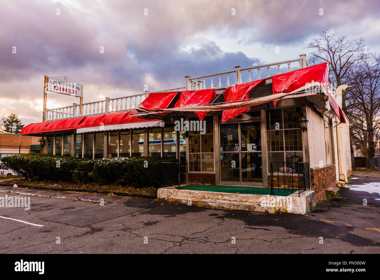 Washington Diner Hartford, Connecticut, USA Stock Photo - Alamy