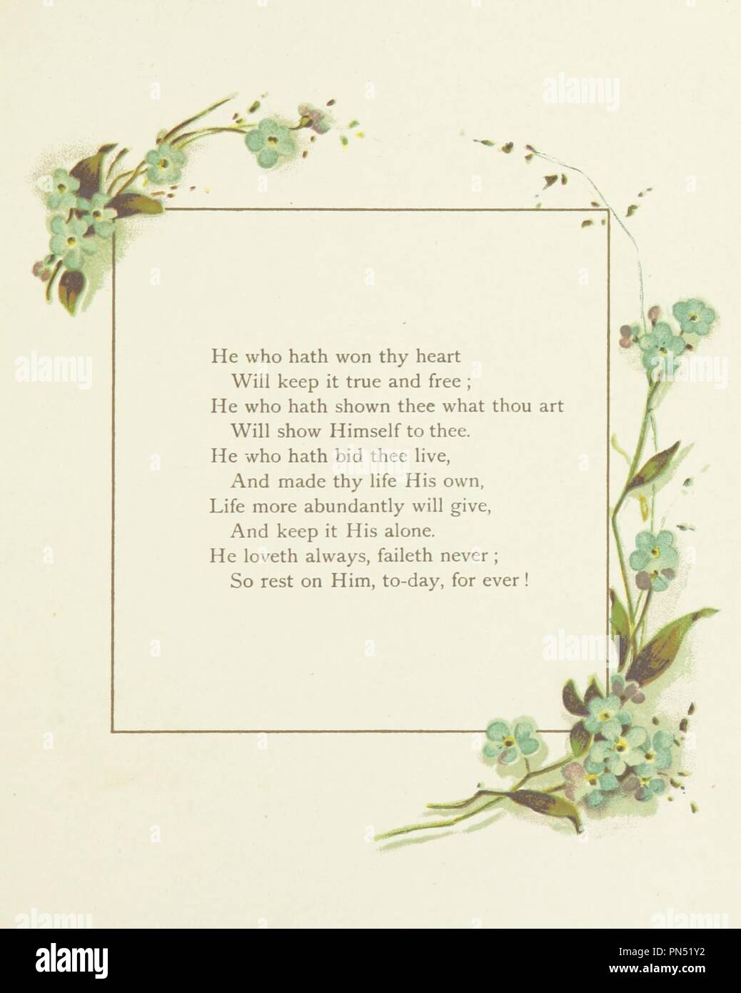 Image from page 15 of 'Forget Me Nots of Promise. Texts from Scripture ...