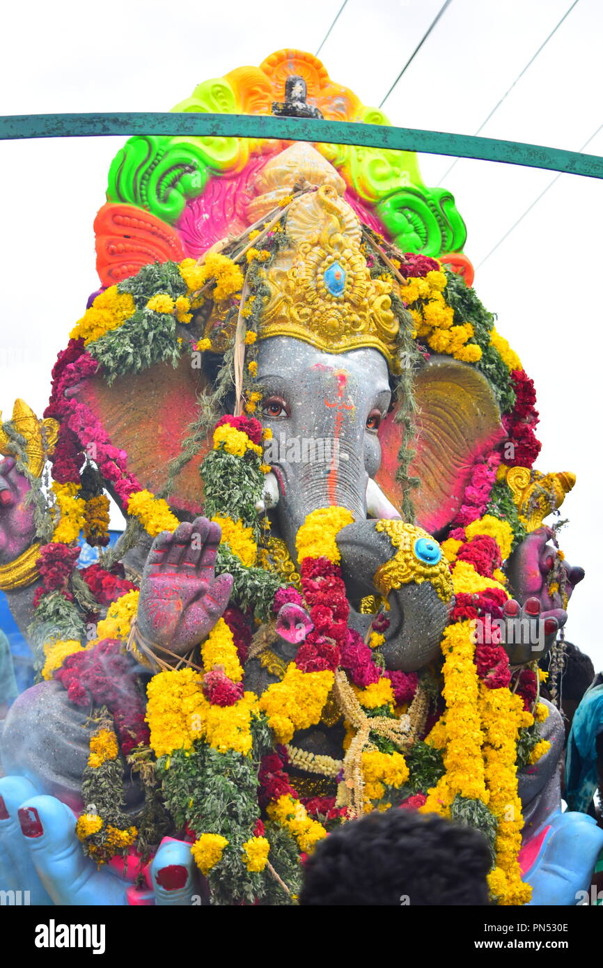 Vinayaka chaturthi hi-res stock photography and images - Alamy
