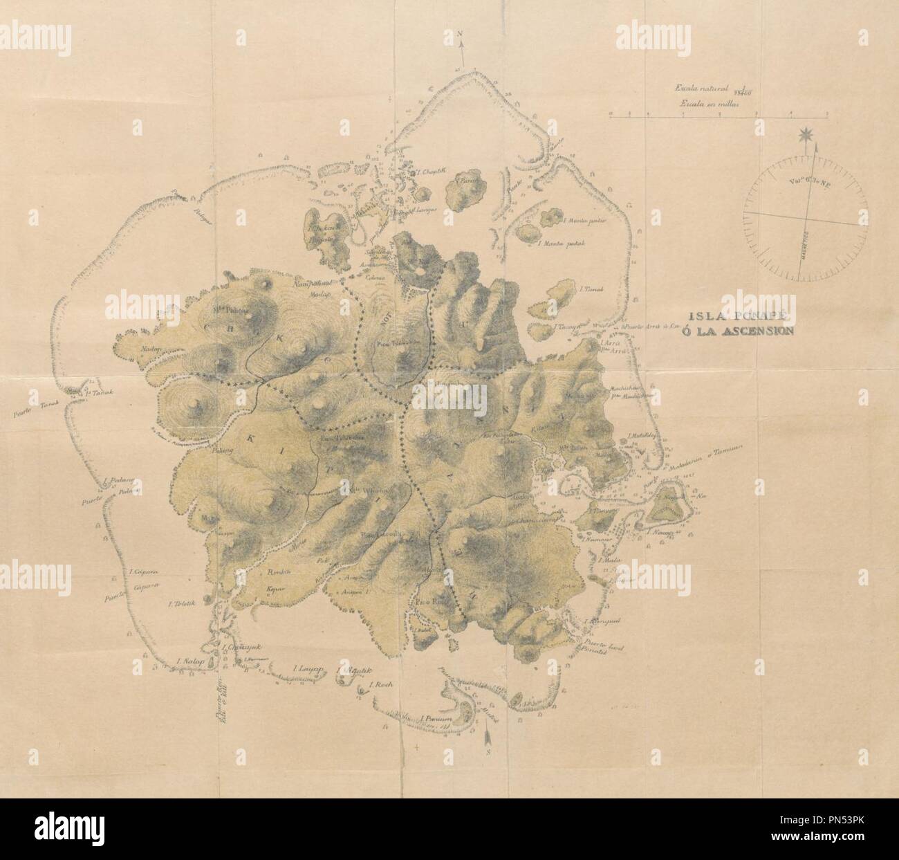 Image from page 53 of 'Estudios sobre Carolinas. La isla de Ponapé ...