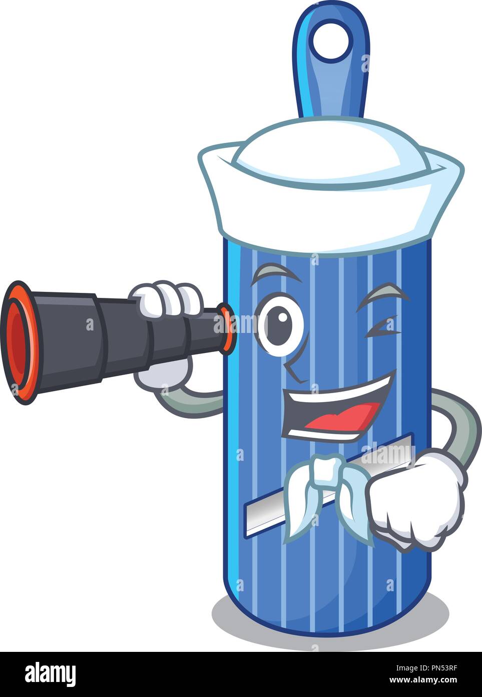 Sailor with binocular cartoon mandoline slicer for cutting vegetables ...