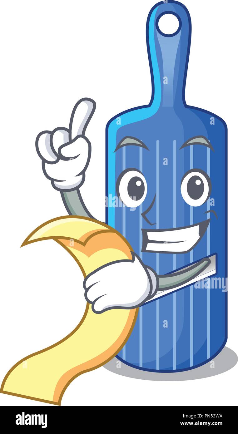 With menu cartoon mandoline slicer for cutting vegetables Stock Vector ...