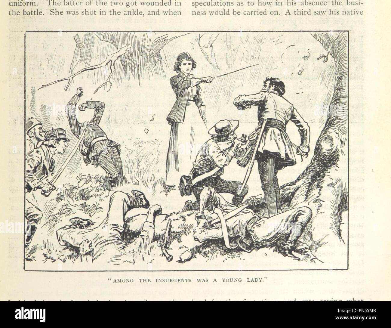 Image from page 91 of 'Illustrated Battles of the Nineteenth Century ...
