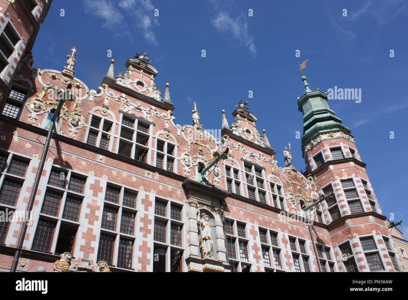 The Great Arsenal building in Gdansk, Poland Stock Photo - Alamy