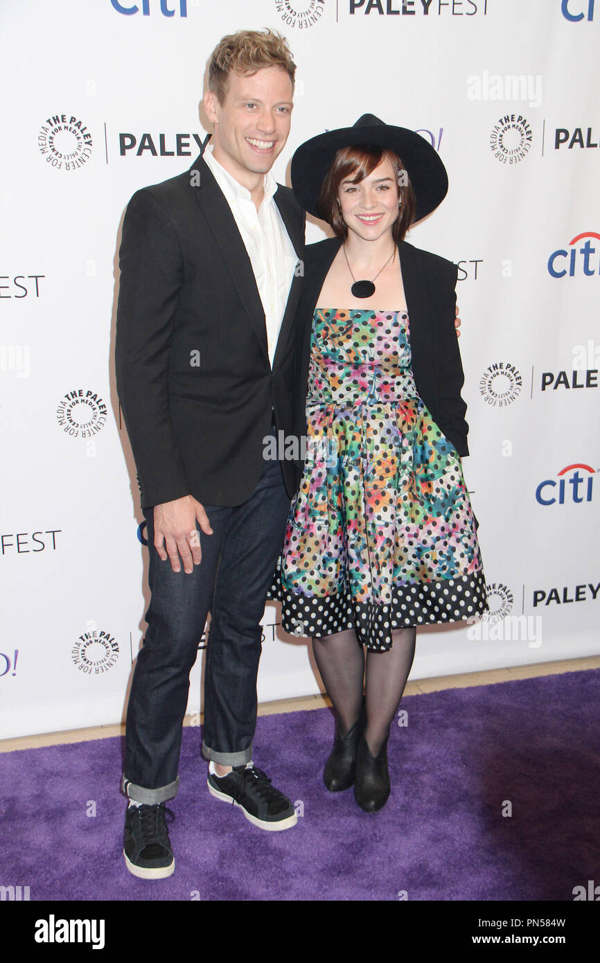 Barrett Foa, Renée Felice Smith 09/11/2015 PaleyFest 2015 "NCIS: Los ...