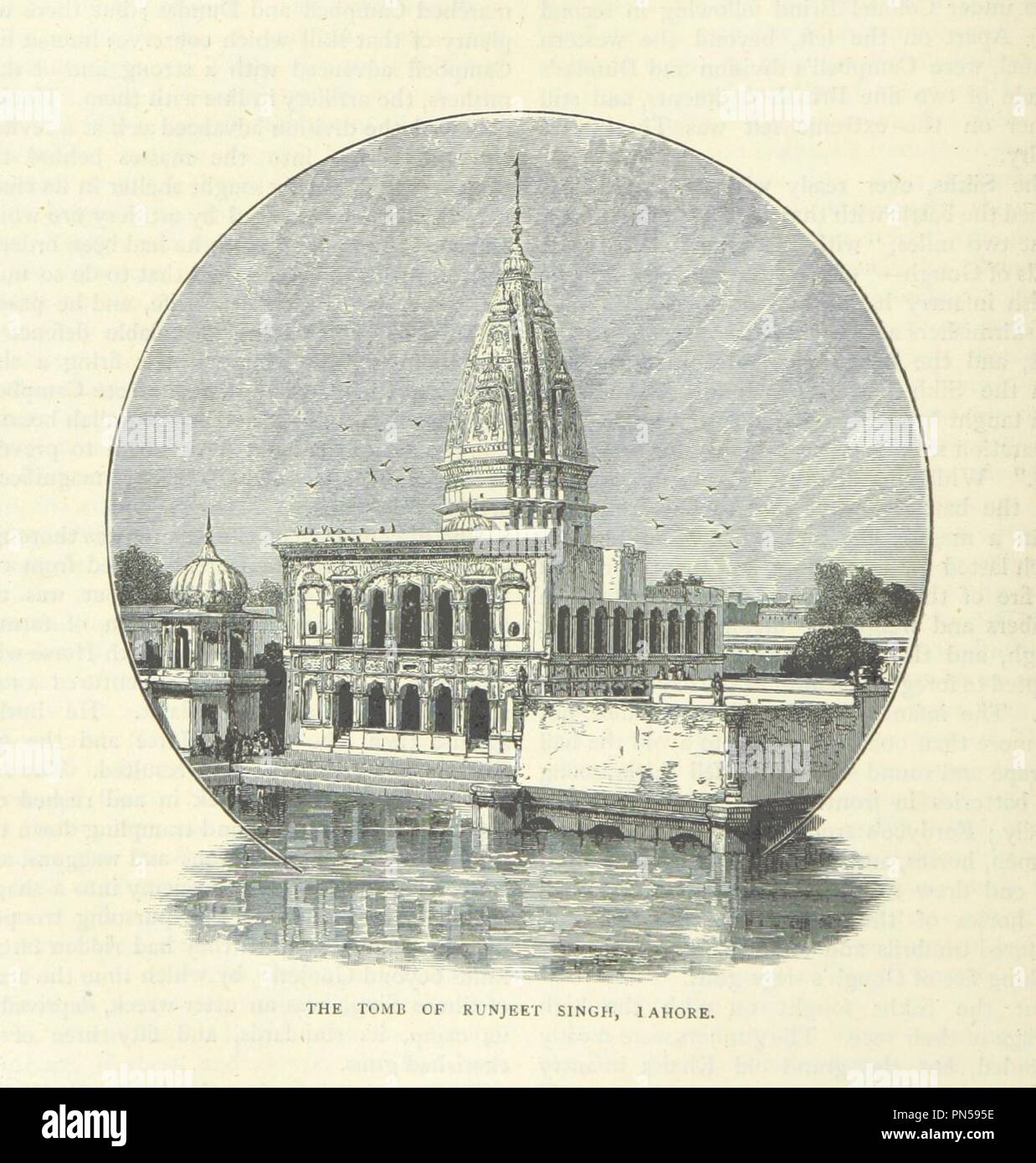 Image from page 156 of 'Illustrated Battles of the Nineteenth Century ...