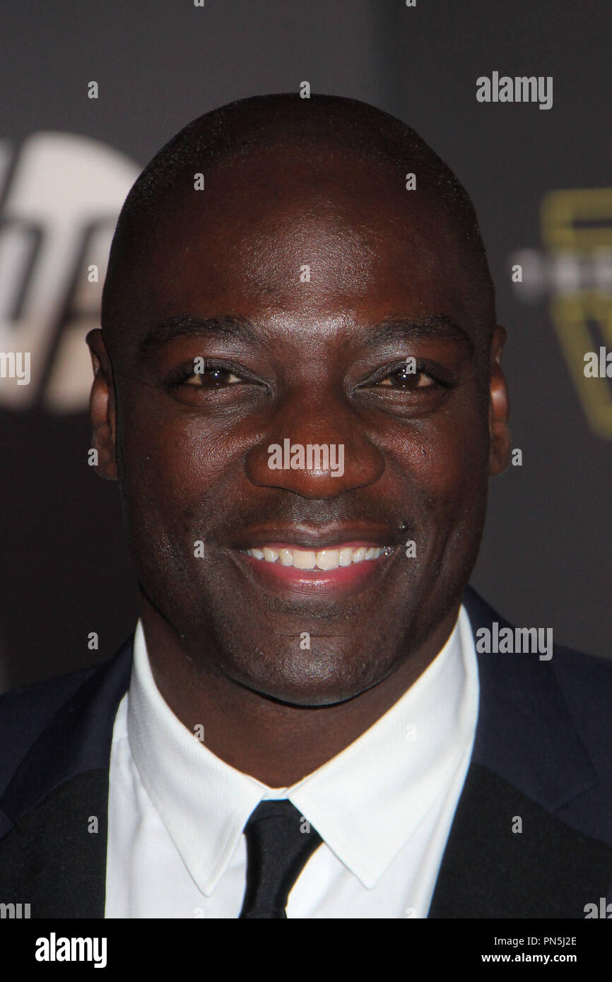 Adewale Akinnuoye-Agbaje 12/14/2015 "Star Wars The Force Awakens ...
