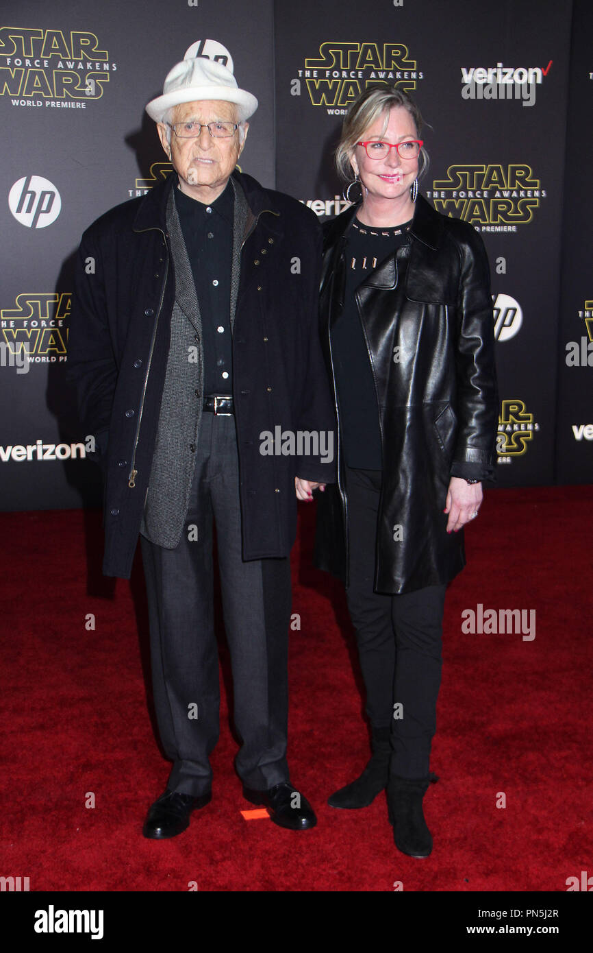 Norman Lear, Lyn Lear 12/14/2015 "Star Wars The Force Awakens" Premiere ...
