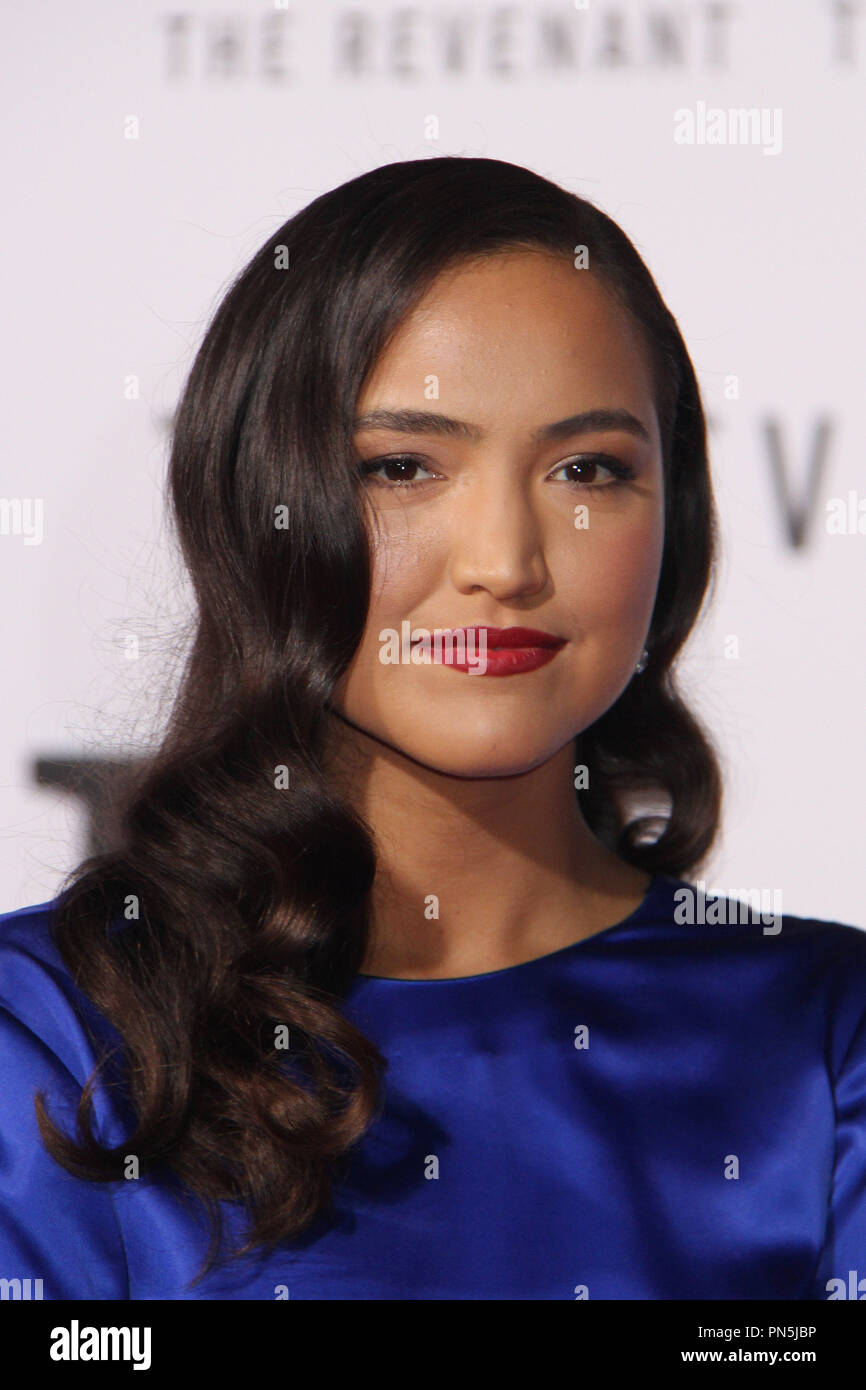 Grace Dove 12/16/2015 "The Revenant" Premiere held at the TCL Chinese ...