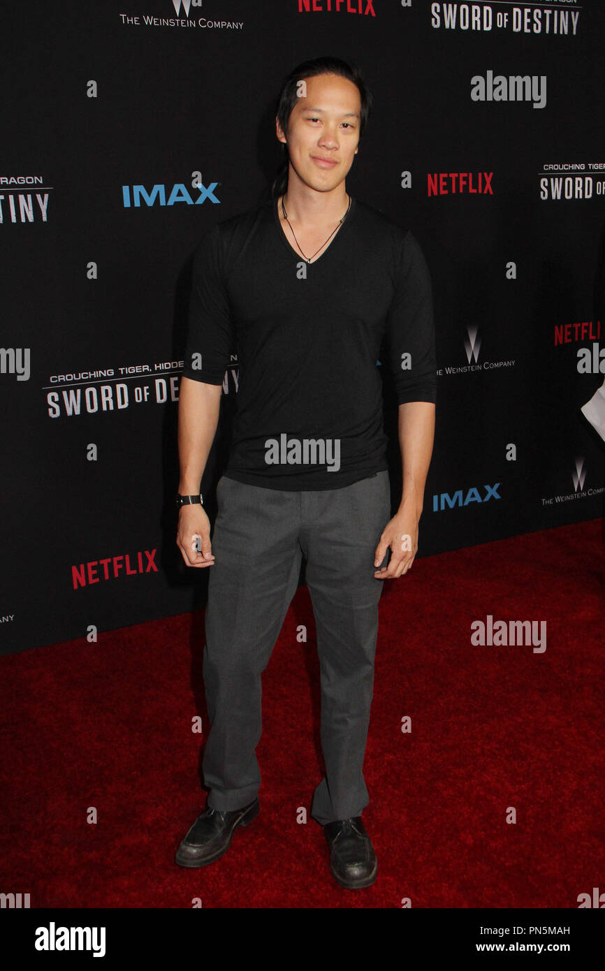 Leonard Wu 02/22/2016 "Crouching Tiger, Hidden Dragon: Sword Of Destiny ...