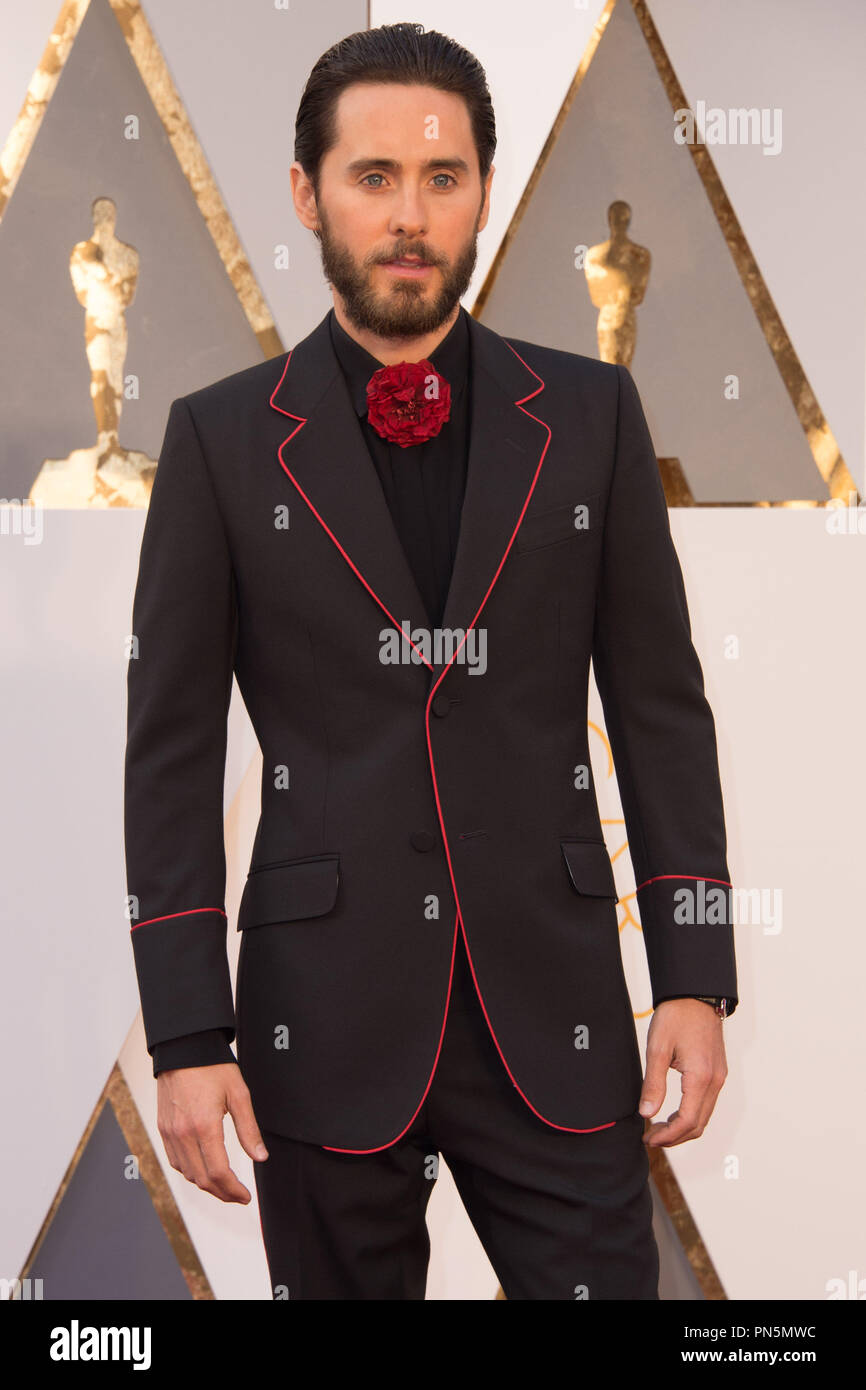 Jared Leto arrives at The 88th Oscars® at the Dolby® Theatre in ...