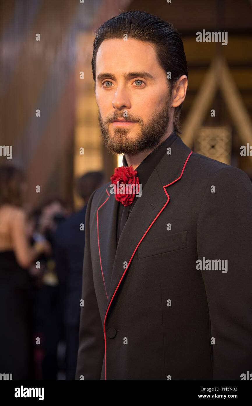 Presenter Jared Leto arrives at The 88th Oscars® at the Dolby® Theatre ...