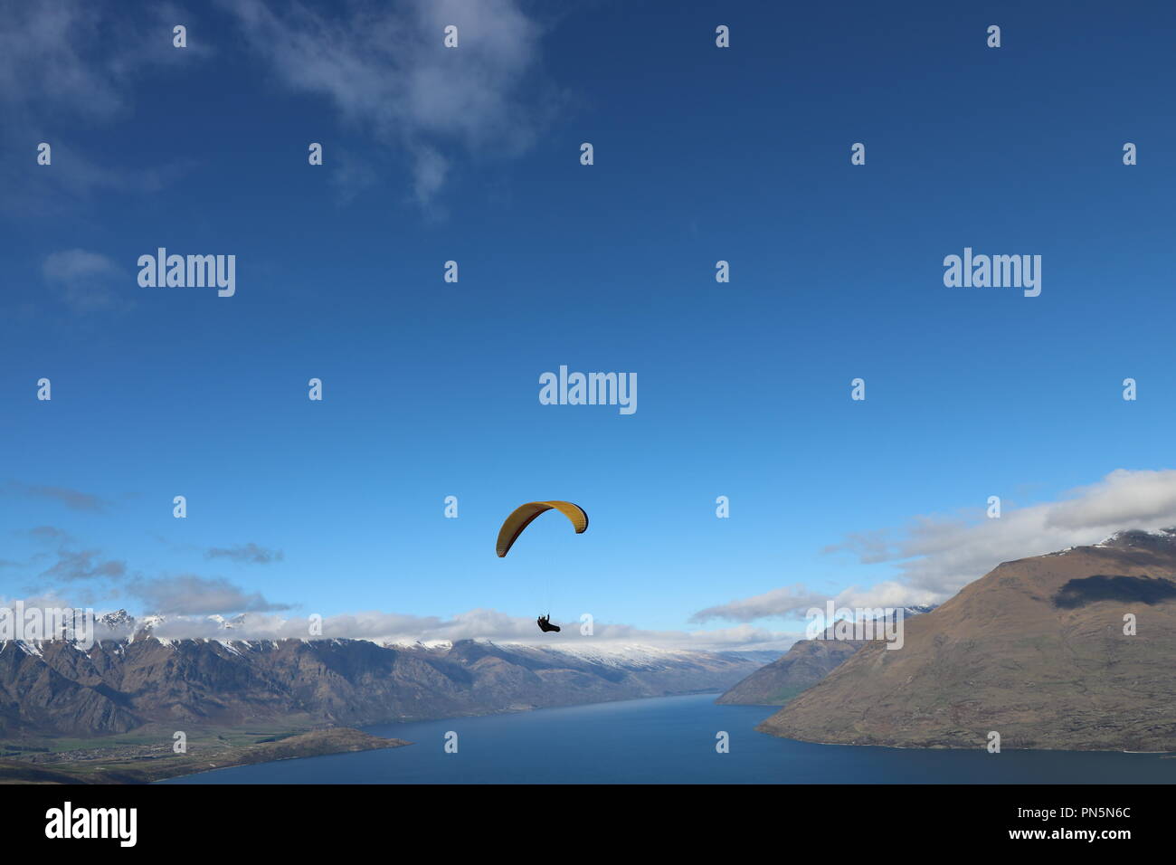 The Remarkable Mountains and Queenstown New Zealand Stock Photo - Alamy
