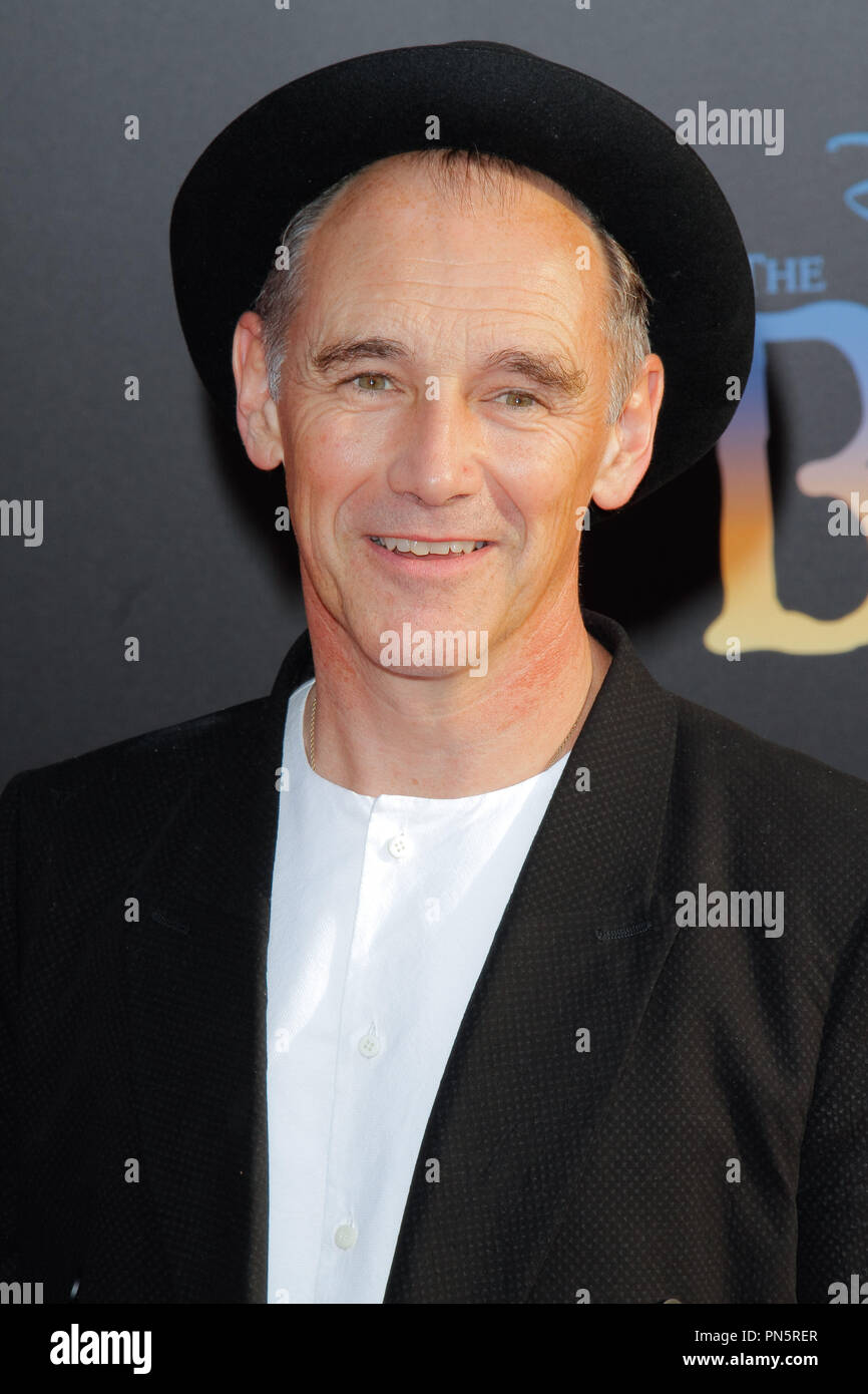Mark Rylance at the U.S. Premiere of Disney's "The BFG" held at El ...
