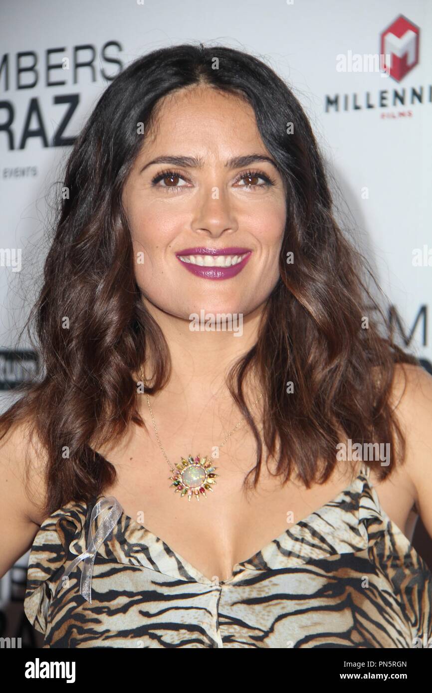 Salma Hayek-Pinault 06/21/2016 The Premiere of "Septembers of Shiraz ...