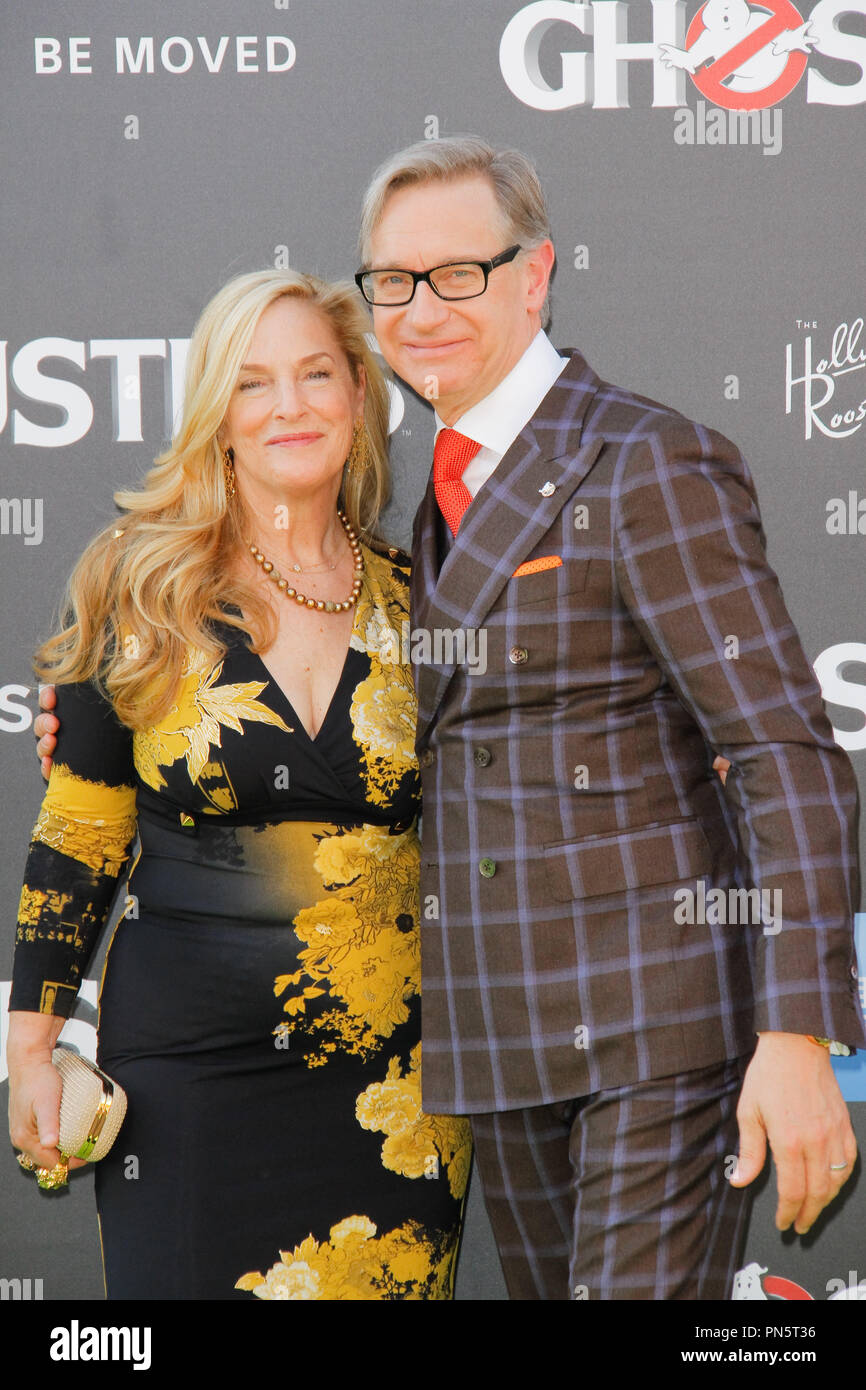 Laurie Feig and Paul Feig at the Los Angeles Premiere of Columbia ...