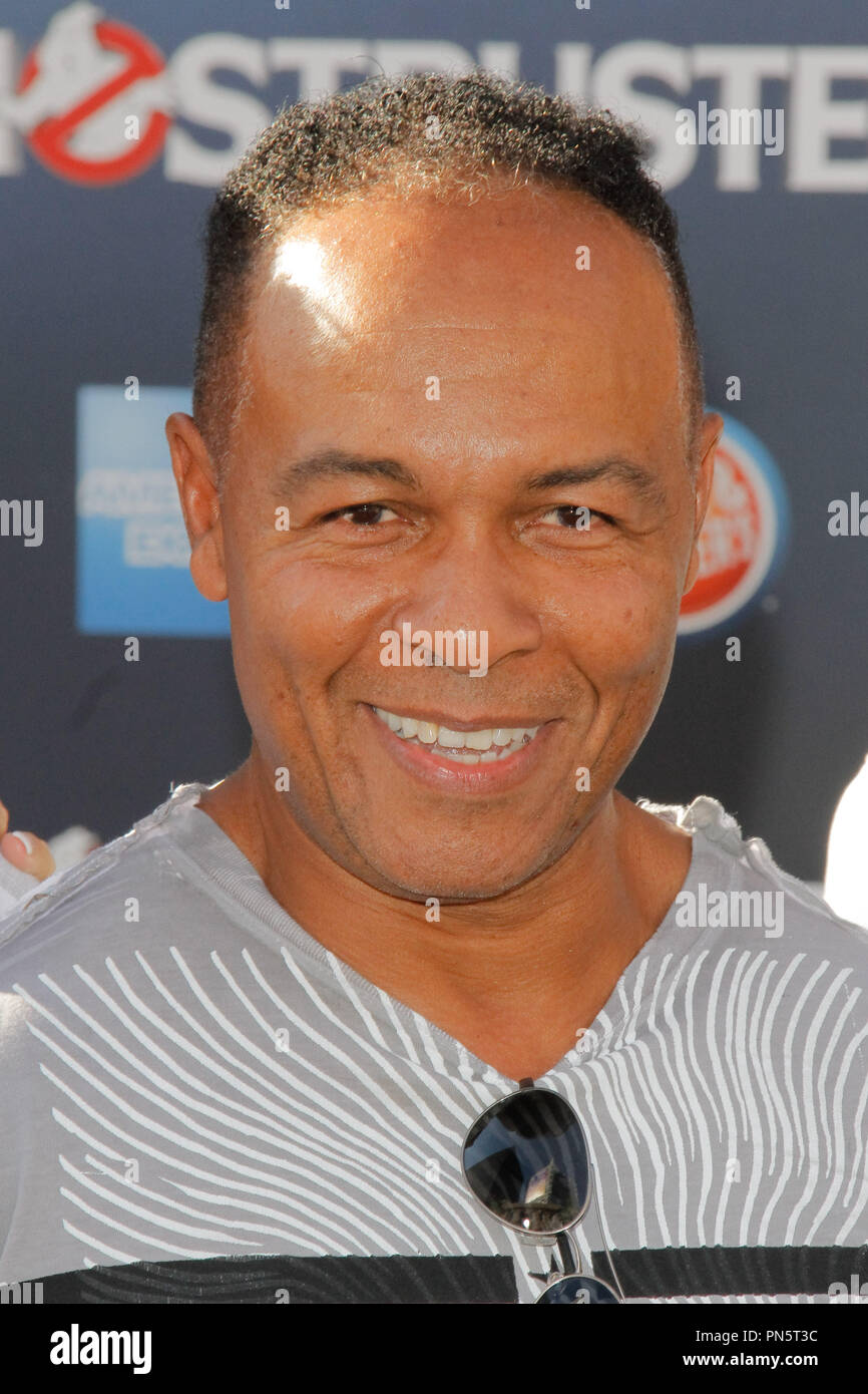 Ray Parker Jr. at the Los Angeles Premiere of Columbia Pictures ...