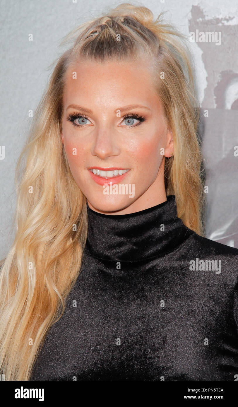 Heather Morris at the Premiere of Warner Bros. Pictures' "Lights Out ...