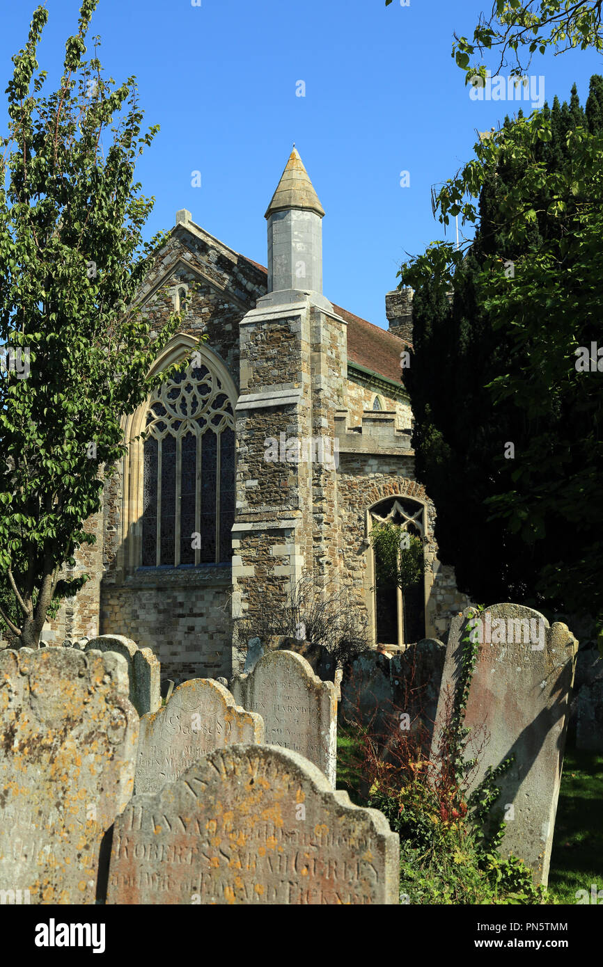 Rye church and graveyard hi-res stock photography and images - Alamy