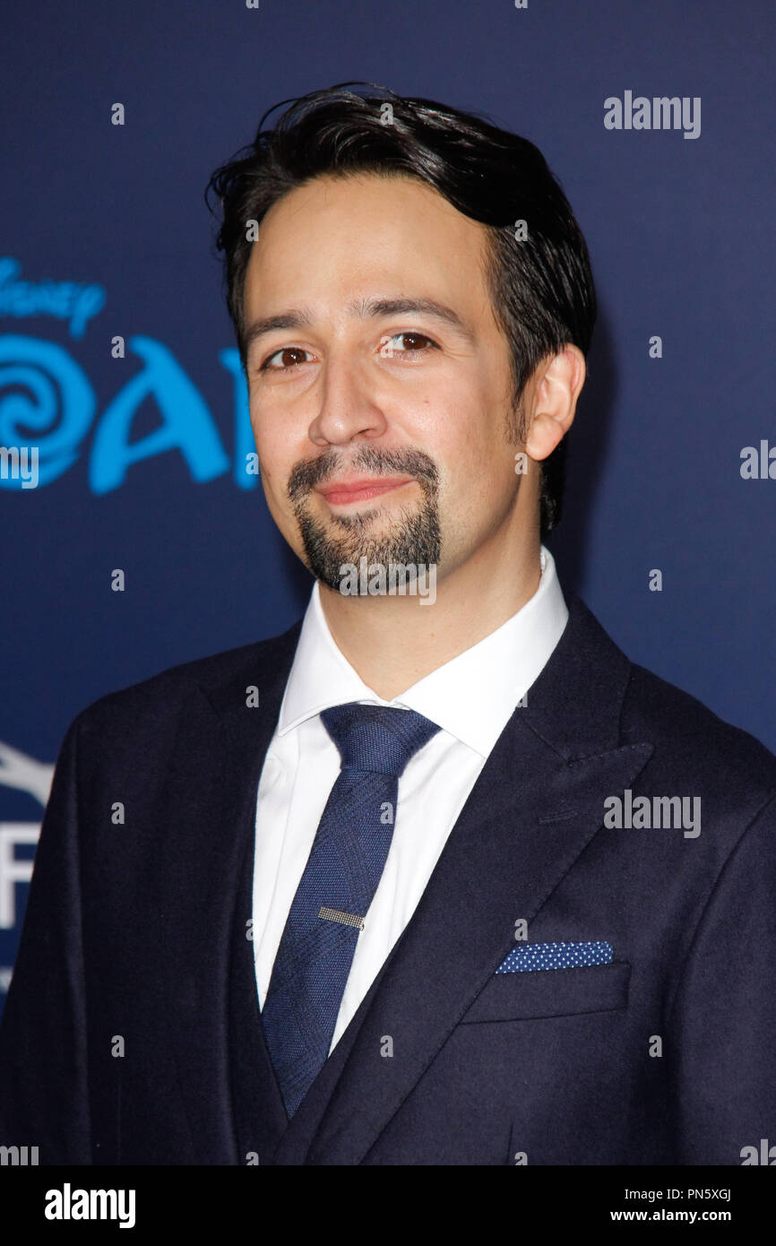 Lin-Manuel Miranda at the AFI Fest 2016 World Premiere of Disney's ...
