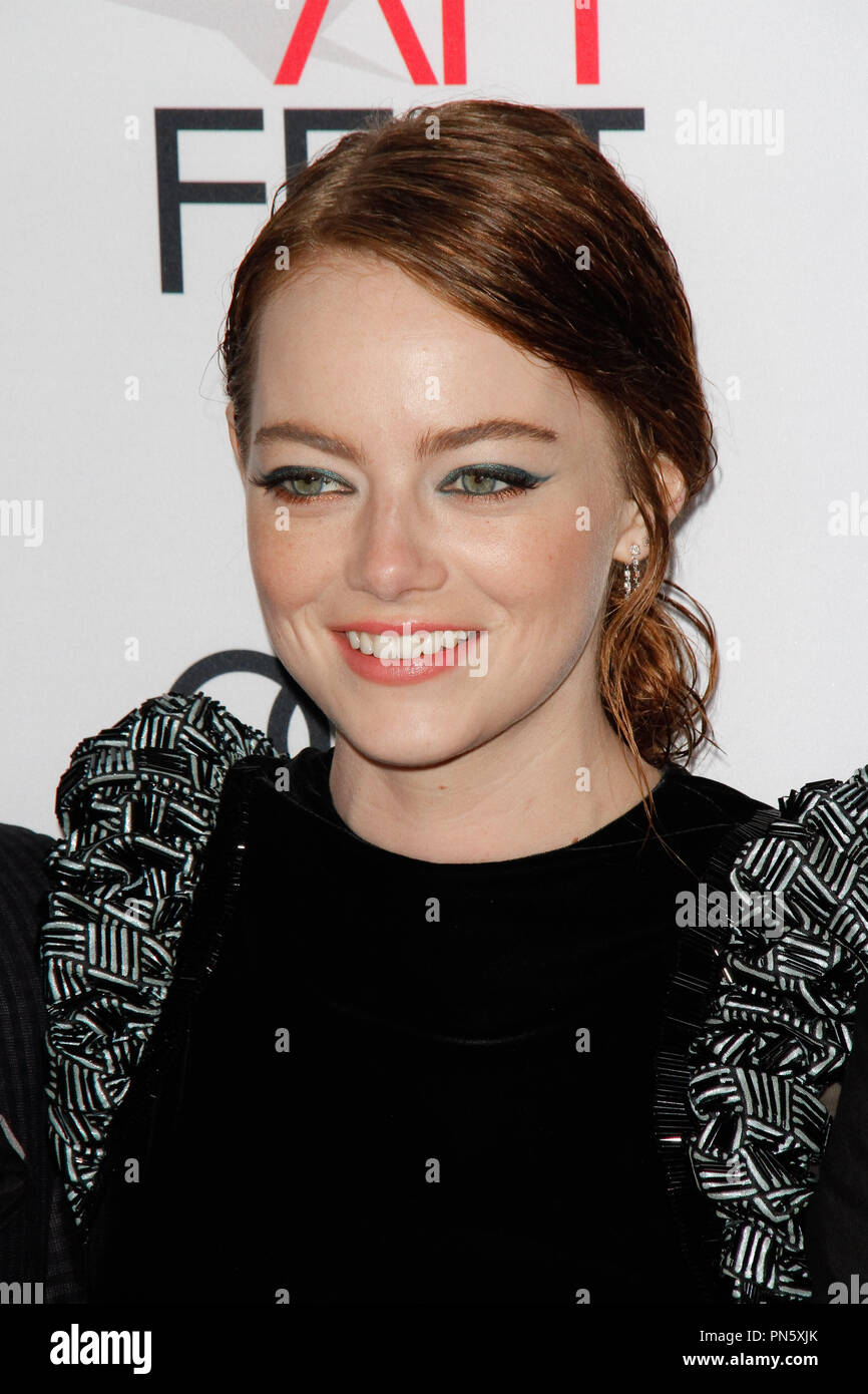 Emma Stone at the AFI Fest 2016 Gala Screening of Lionsgate's "LA LA ...