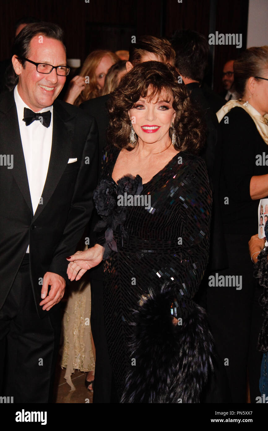 Percy Gibson, Joan Collins at the Talk of the Town Gala 2016 held at ...