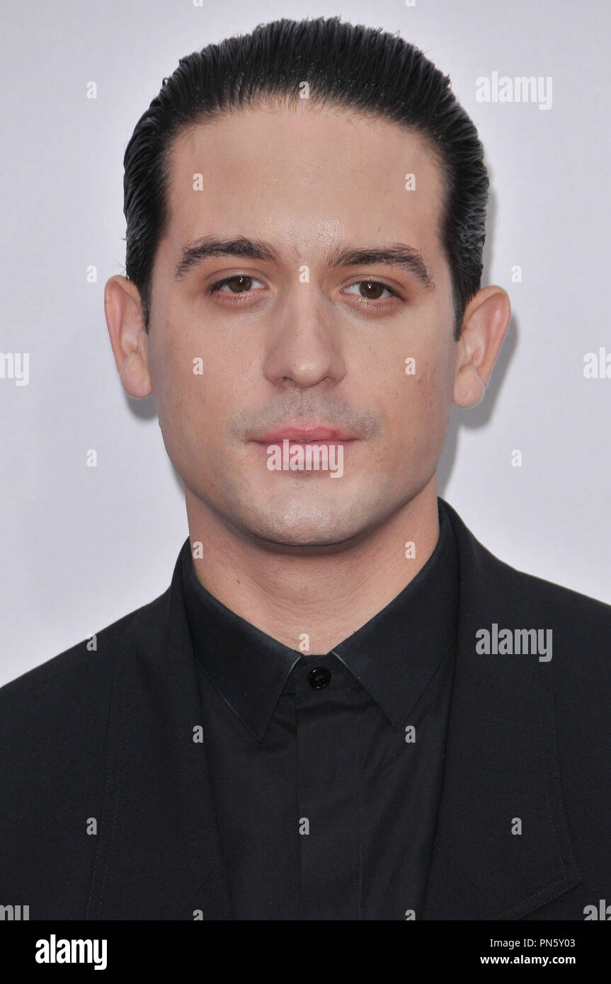 G-Easy at the 2016 American Music Awards held at the Microsoft Theater ...