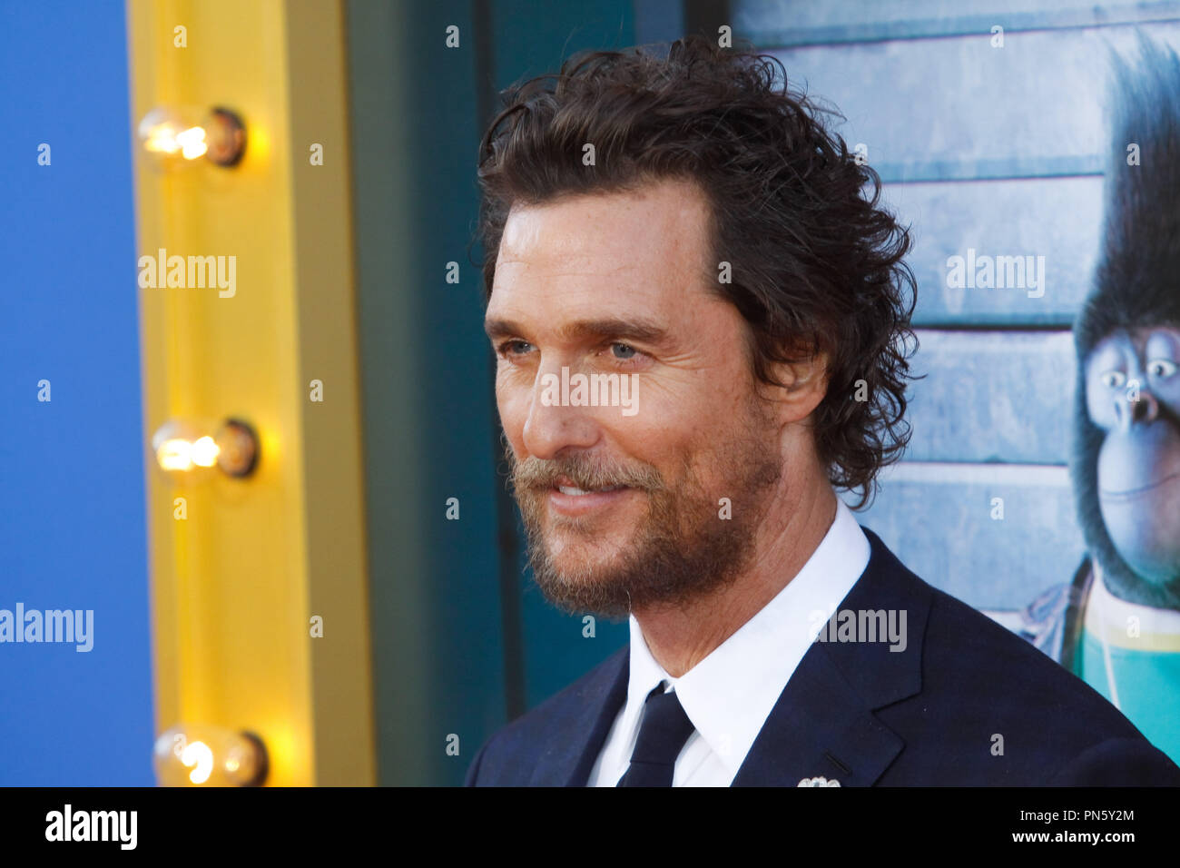 Matthew McConaughey at the World Premiere of Universal Pictures' "Sing ...