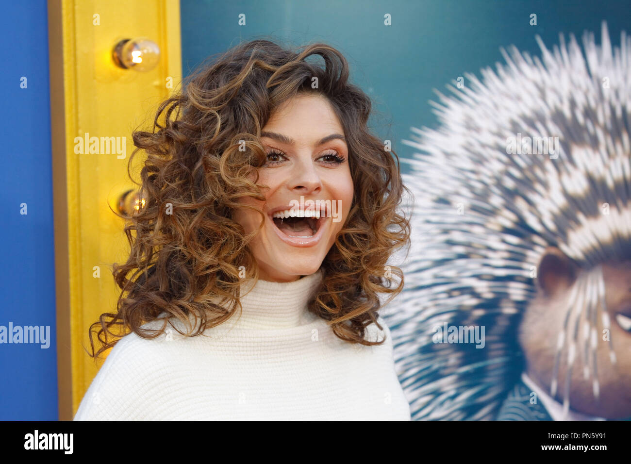 Maria Menounos at the World Premiere of Universal Pictures' "Sing" held ...