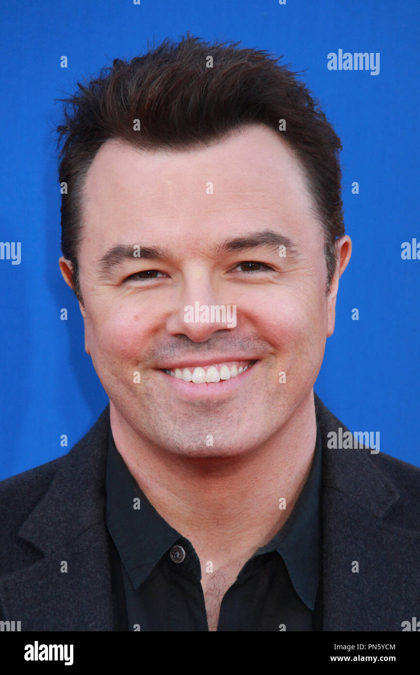 Seth macfarlane red carpet event hi-res stock photography and images ...