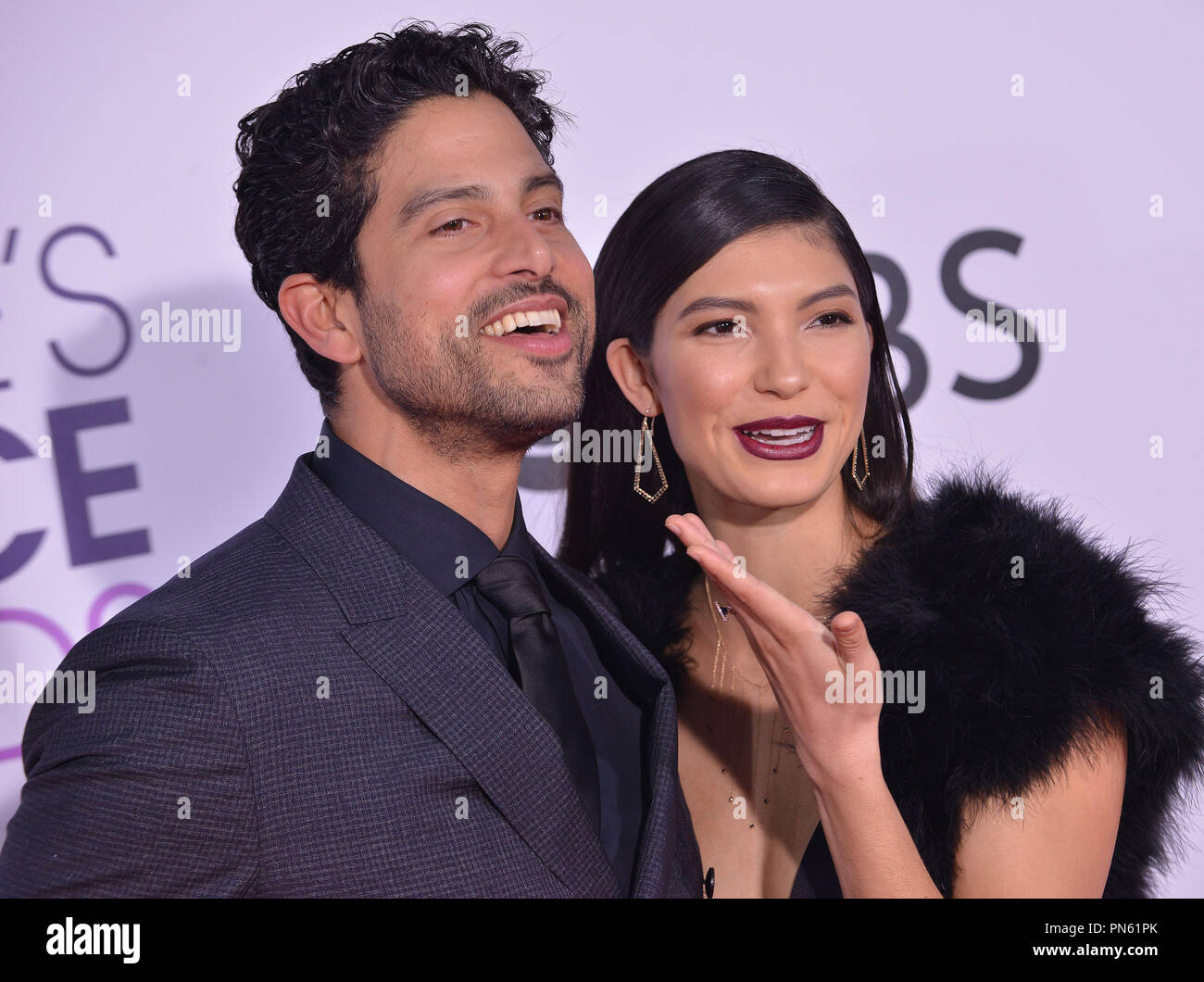 Adam Rodriguez at the People's Choice Awards 2017 held at Microsoft ...