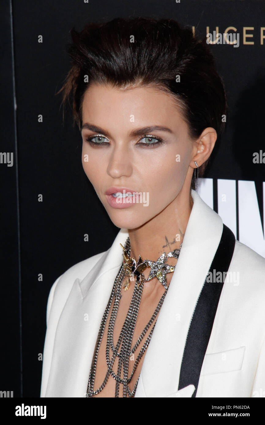 Ruby Rose at Summit Entertainment's Los Angeles Premiere of "John Wick ...