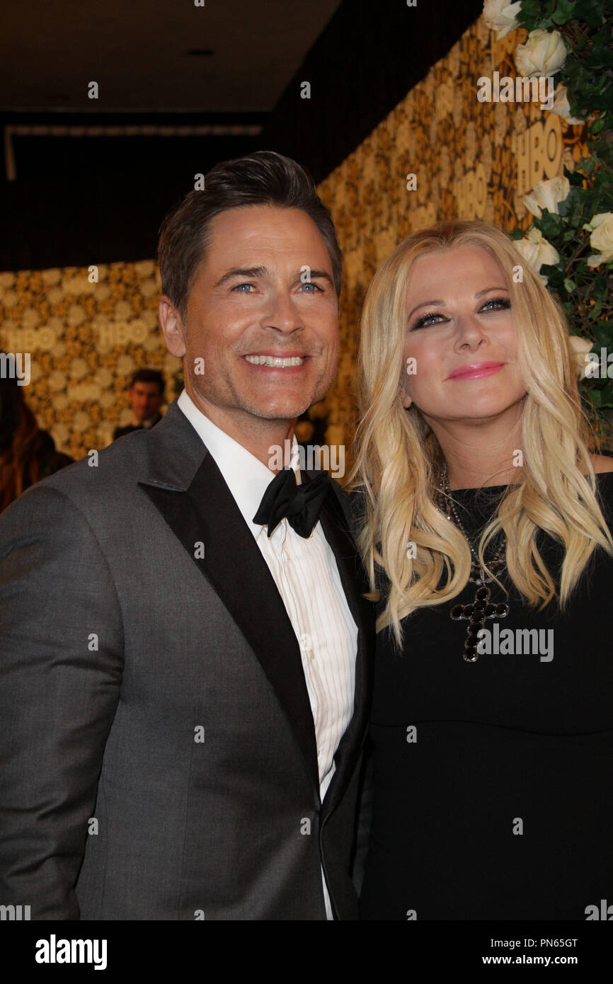 Rob Lowe, Sheryl Berkoff 01/10/2016 The 73rd Annual Golden Globe Awards ...