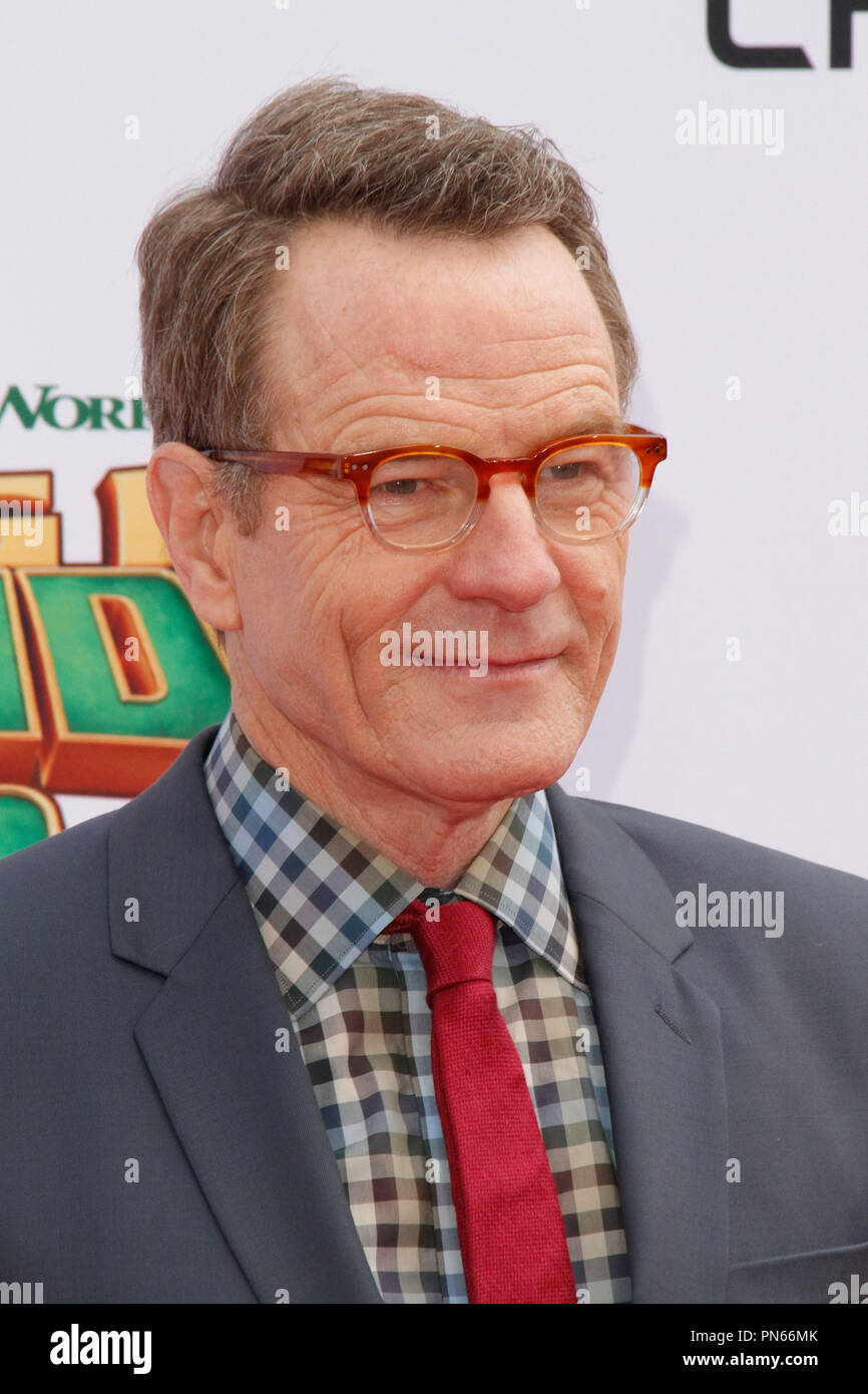 Bryan Cranston at the World Premiere of Dreamworks Animation and ...