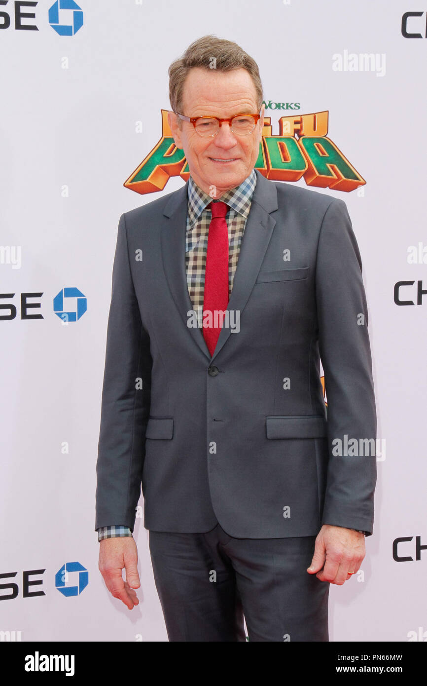 Bryan Cranston at the World Premiere of Dreamworks Animation and ...