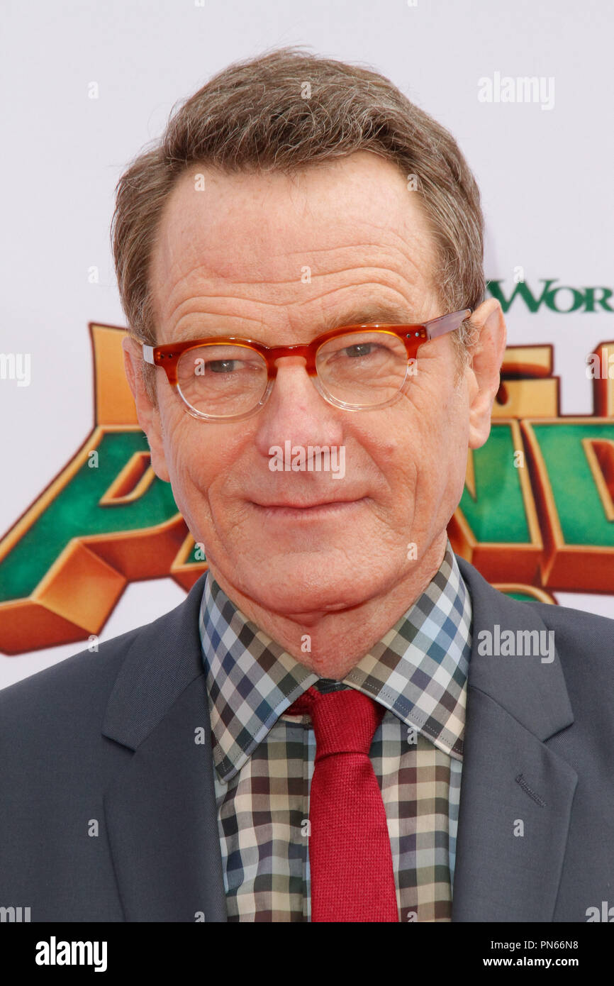 Bryan Cranston at the World Premiere of Dreamworks Animation and ...