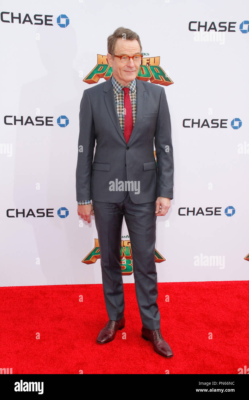 Bryan Cranston at the World Premiere of Dreamworks Animation and ...