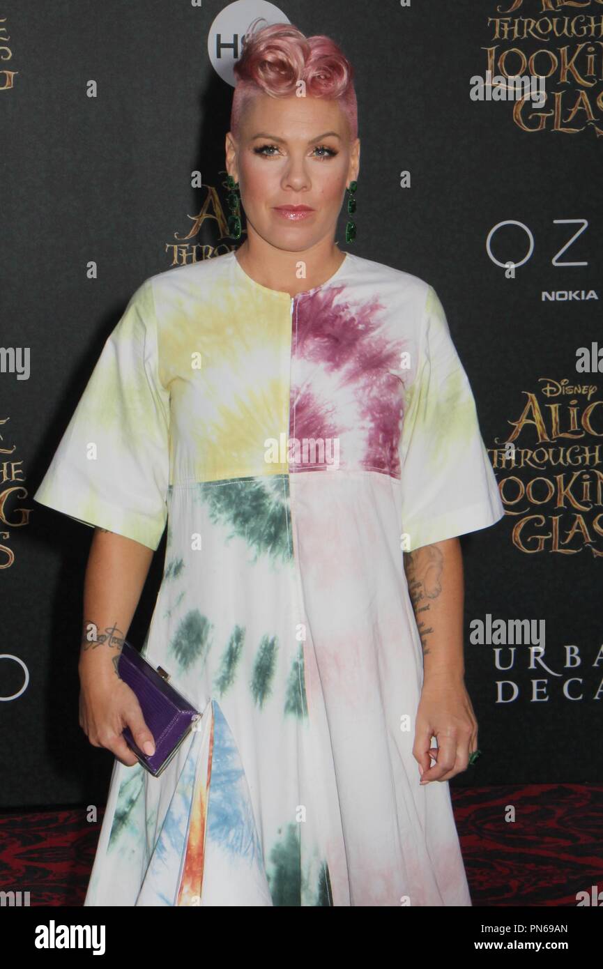 Alecia Beth Moore (Pink) 05/23/2016 The U.S. premiere of "Alice Through ...