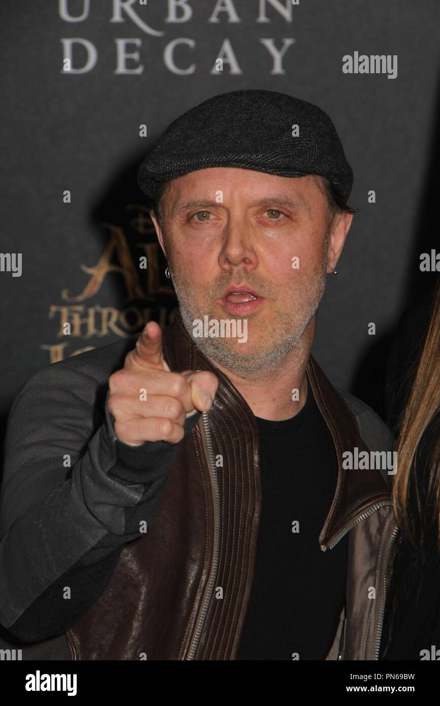Lars Ulrich 05/23/2016 The U.S. premiere of "Alice Through the Looking ...