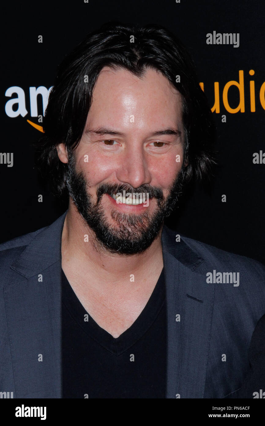 Keanu Reeves at the Premiere of "The Neon Demon" held at ArcLight ...