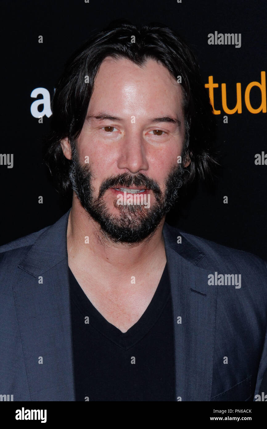 Keanu Reeves at the Premiere of "The Neon Demon" held at ArcLight ...