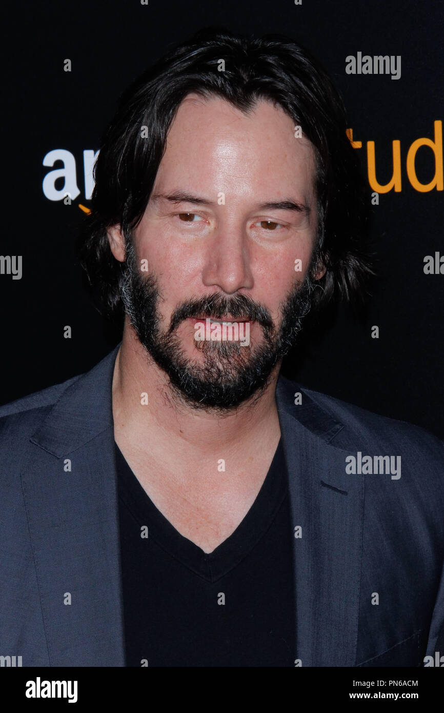 Keanu Reeves at the Premiere of "The Neon Demon" held at ArcLight ...