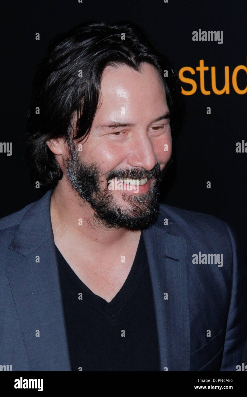 Keanu Reeves at the Premiere of "The Neon Demon" held at ArcLight ...