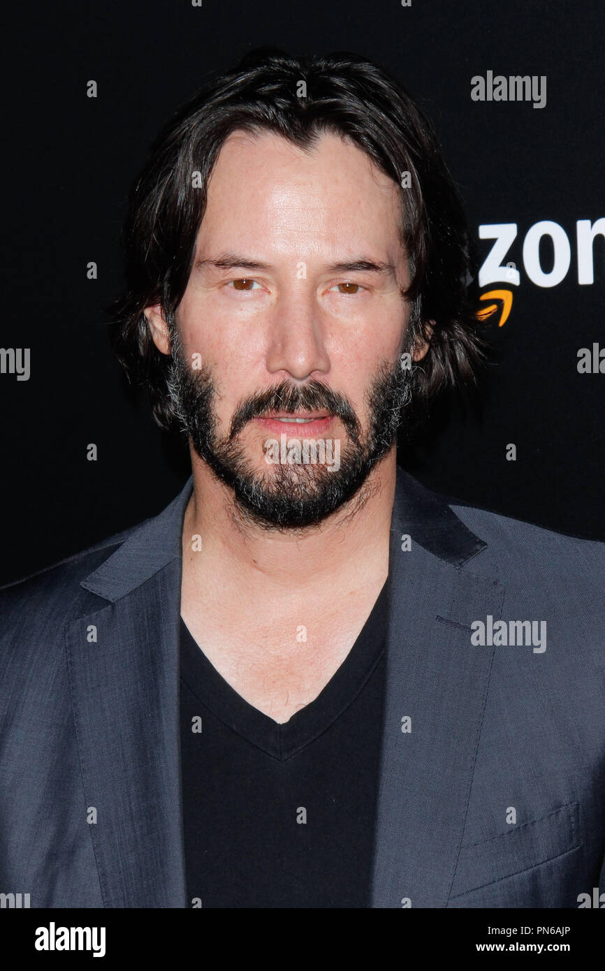 Keanu Reeves at the Premiere of "The Neon Demon" held at ArcLight ...