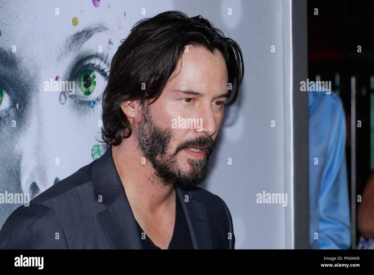 Keanu Reeves at the Premiere of "The Neon Demon" held at ArcLight ...