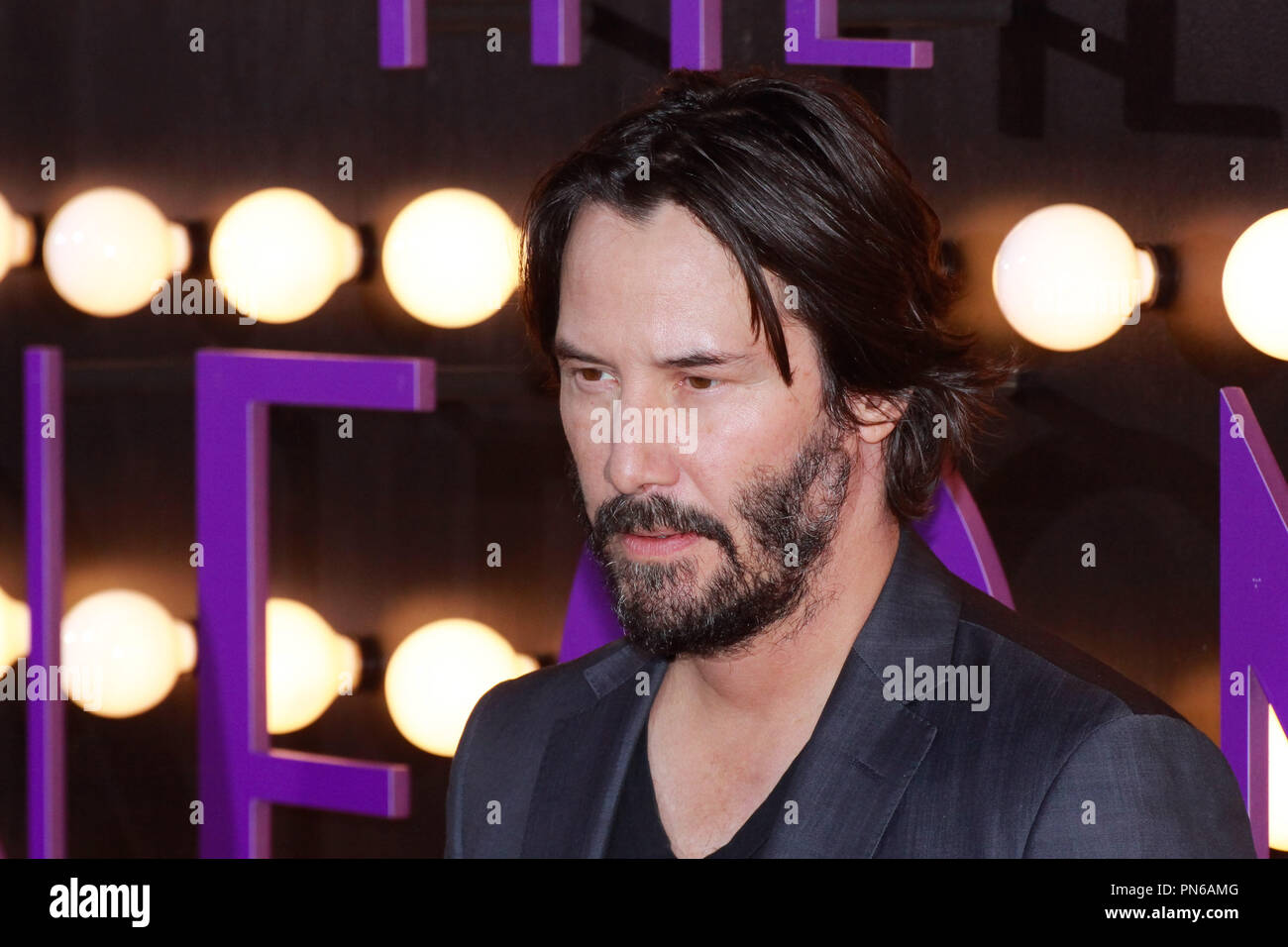 Keanu Reeves at the Premiere of "The Neon Demon" held at ArcLight ...